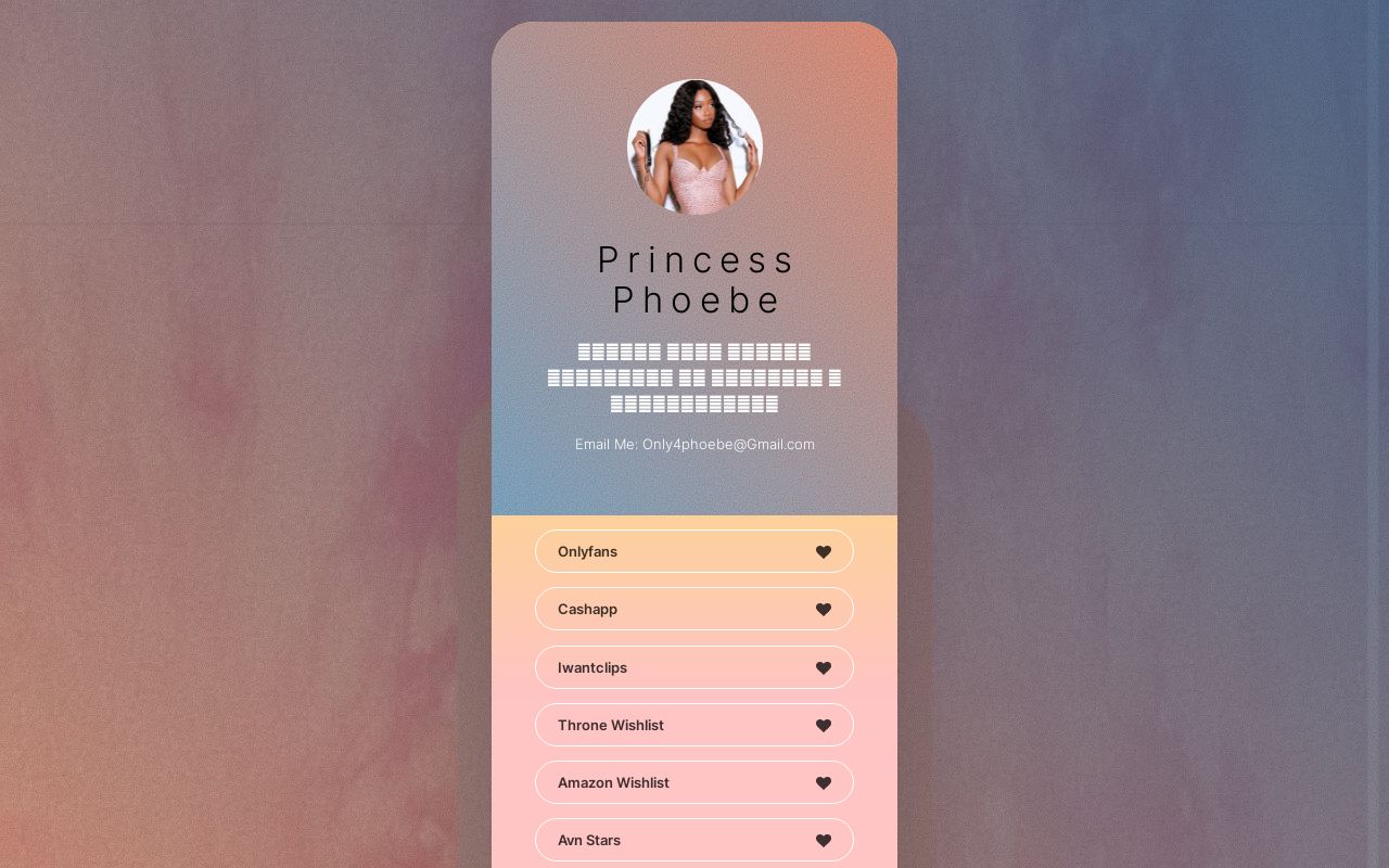 Phoebe's card